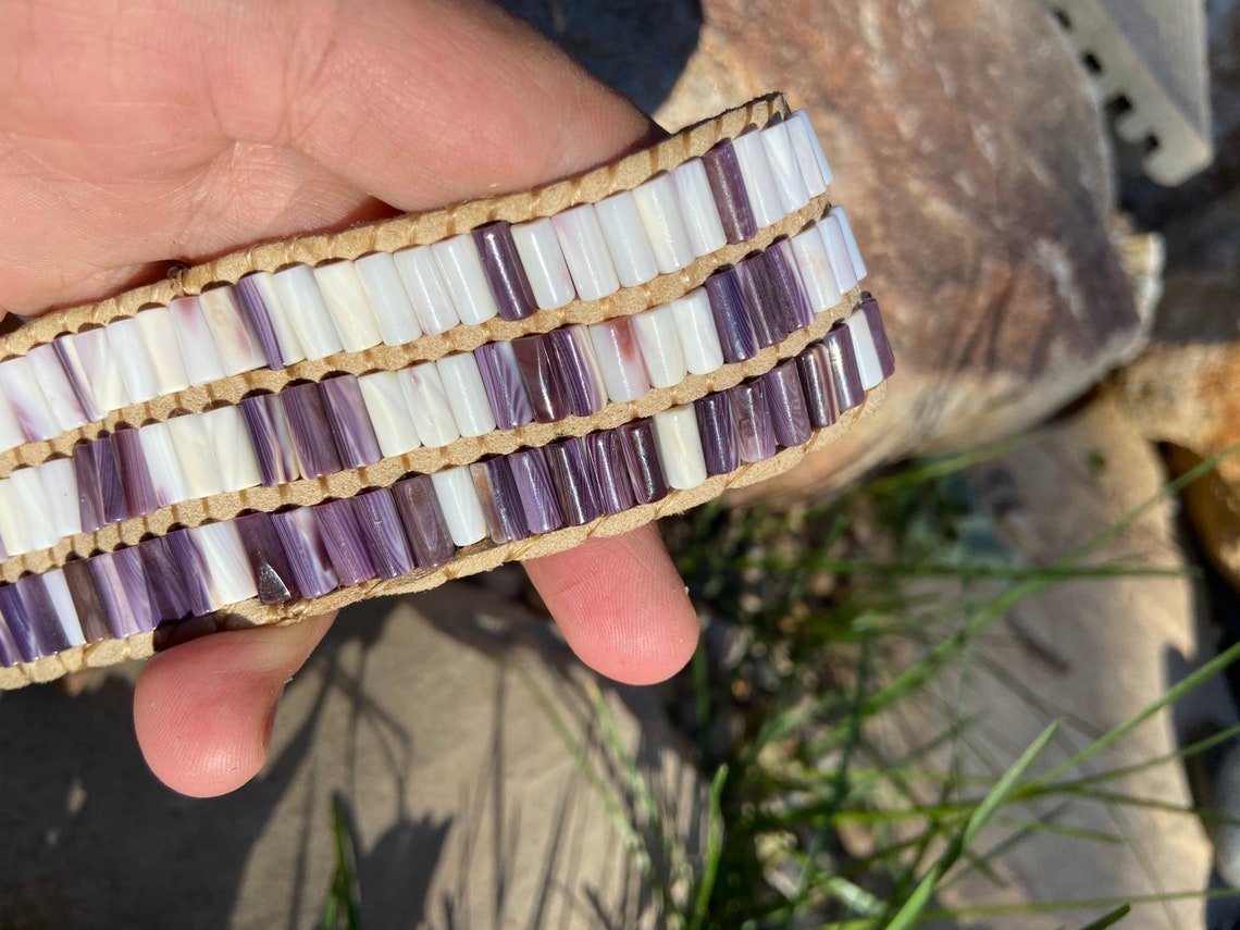 Wampum Choker REAL Authentic Wampum Shell Beads Native | Etsy