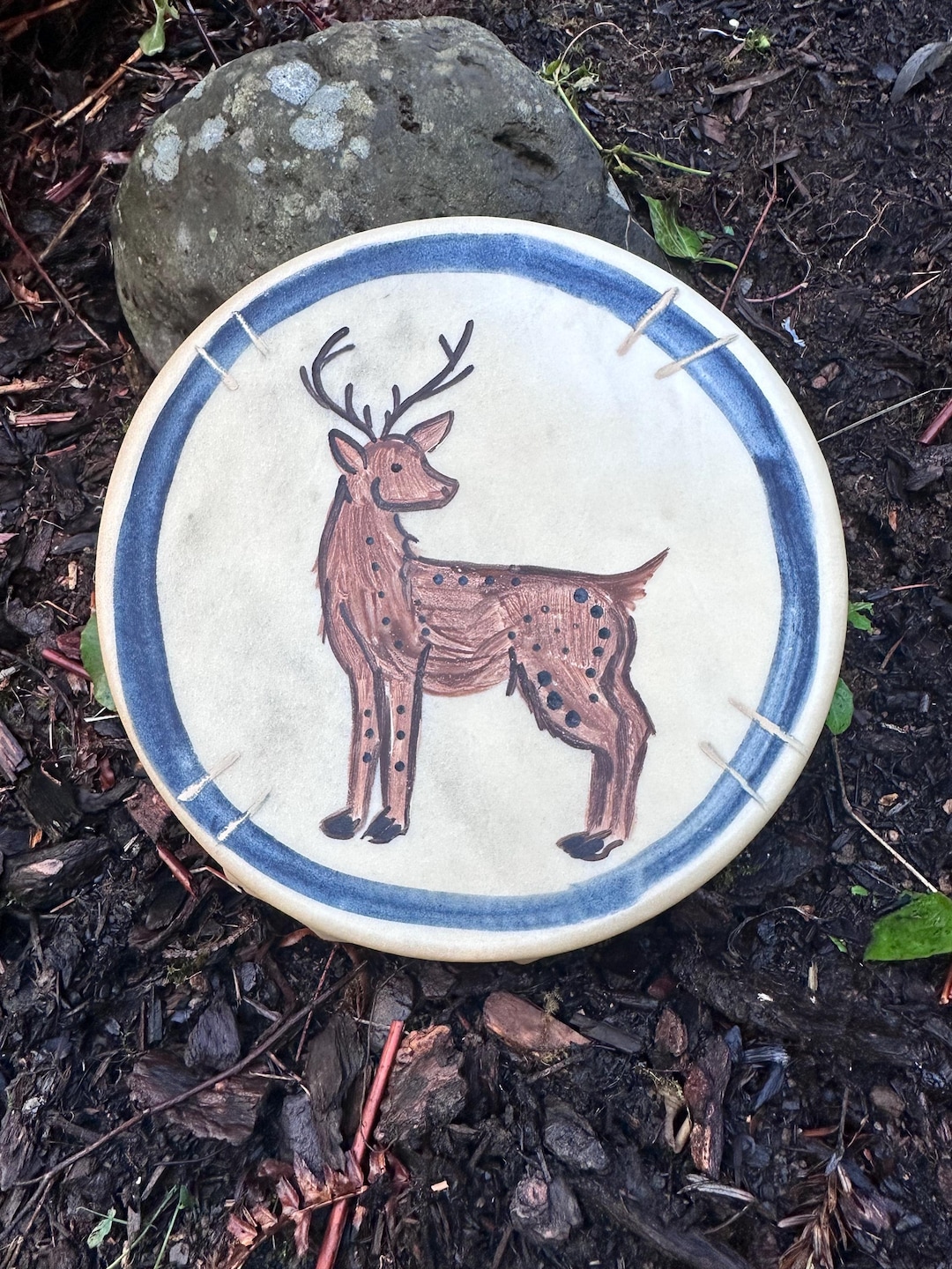 Handmade Deer Drum, Native American Made, 10" With COA - Etsy