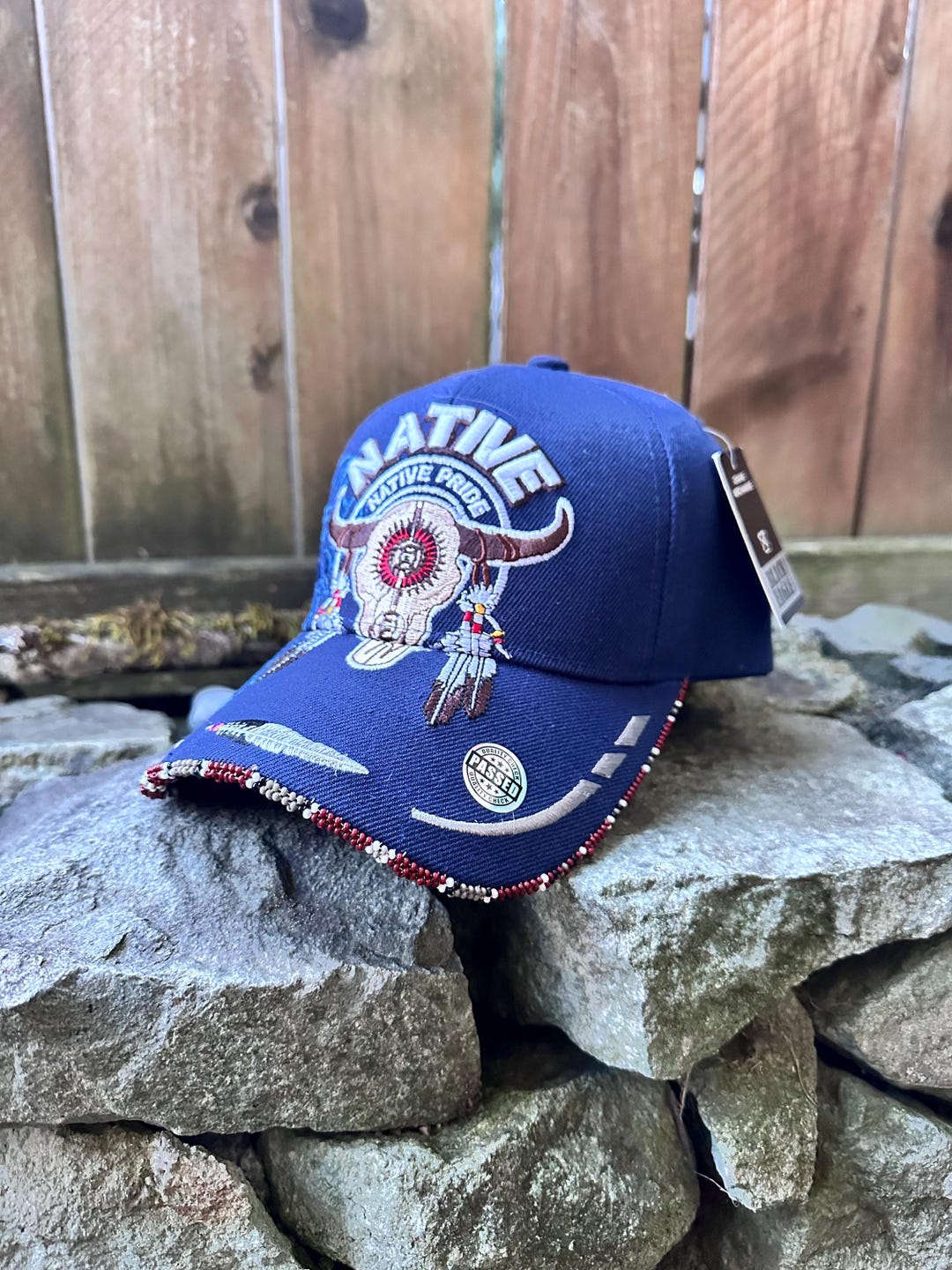 Beaded Native Pride Hat by American Indian Artist - Etsy