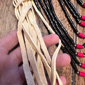 Native American Made Loop Necklace Breastplate Commercial Buckskin - Etsy