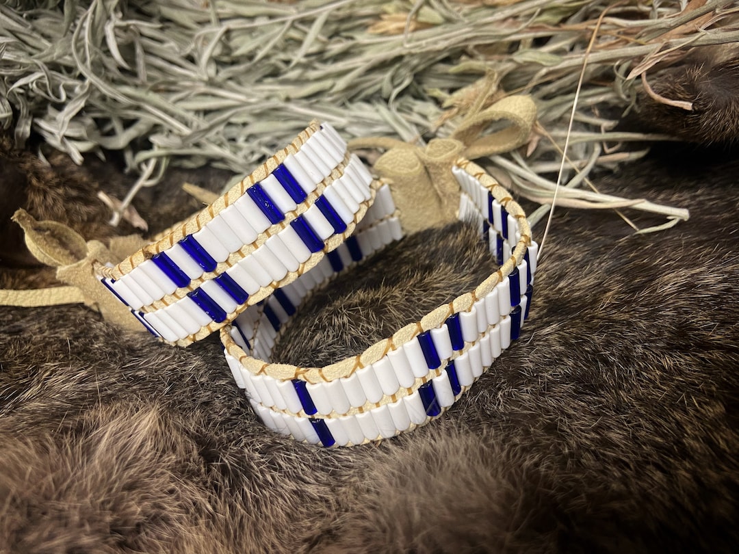 Wampum Armband Set Native American Made - Etsy