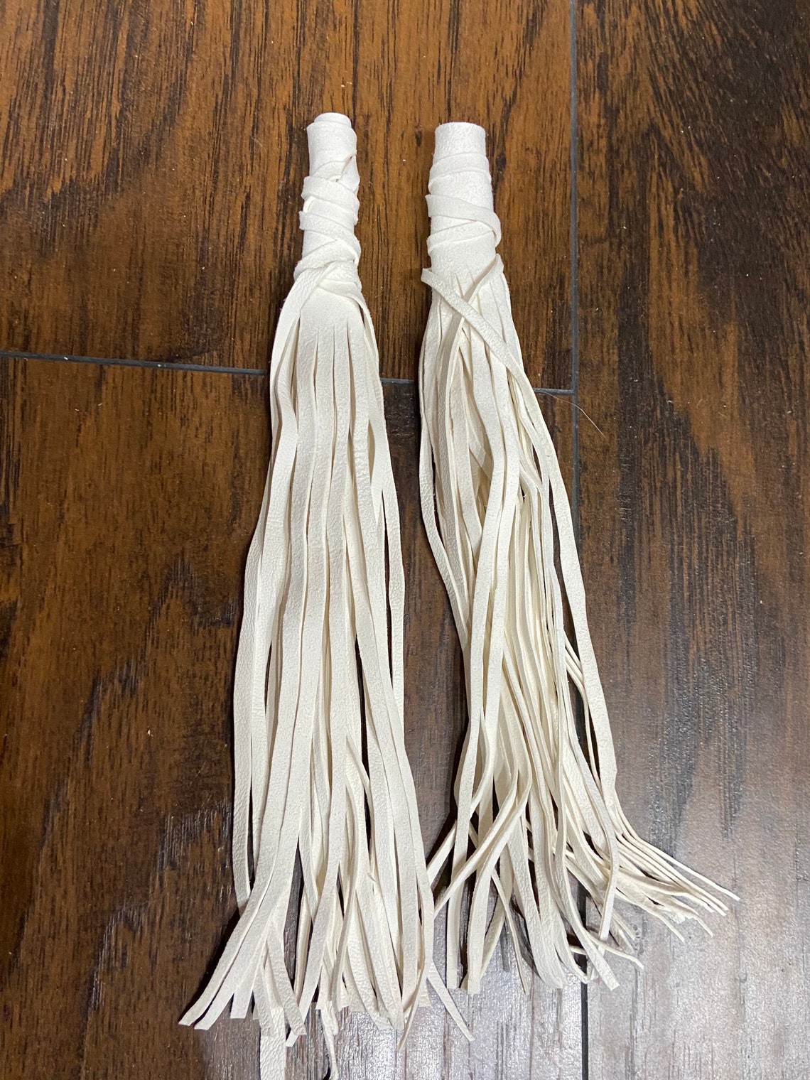 Buckskin Hair Wraps Native American Made Commercial Tanned Hide 1 Set ...