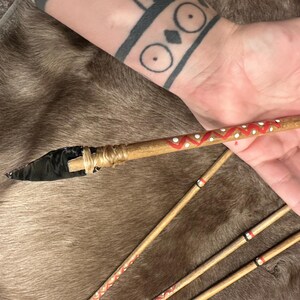 Native American Made Arrow W/ Certificate of Authenticity Primitive ...