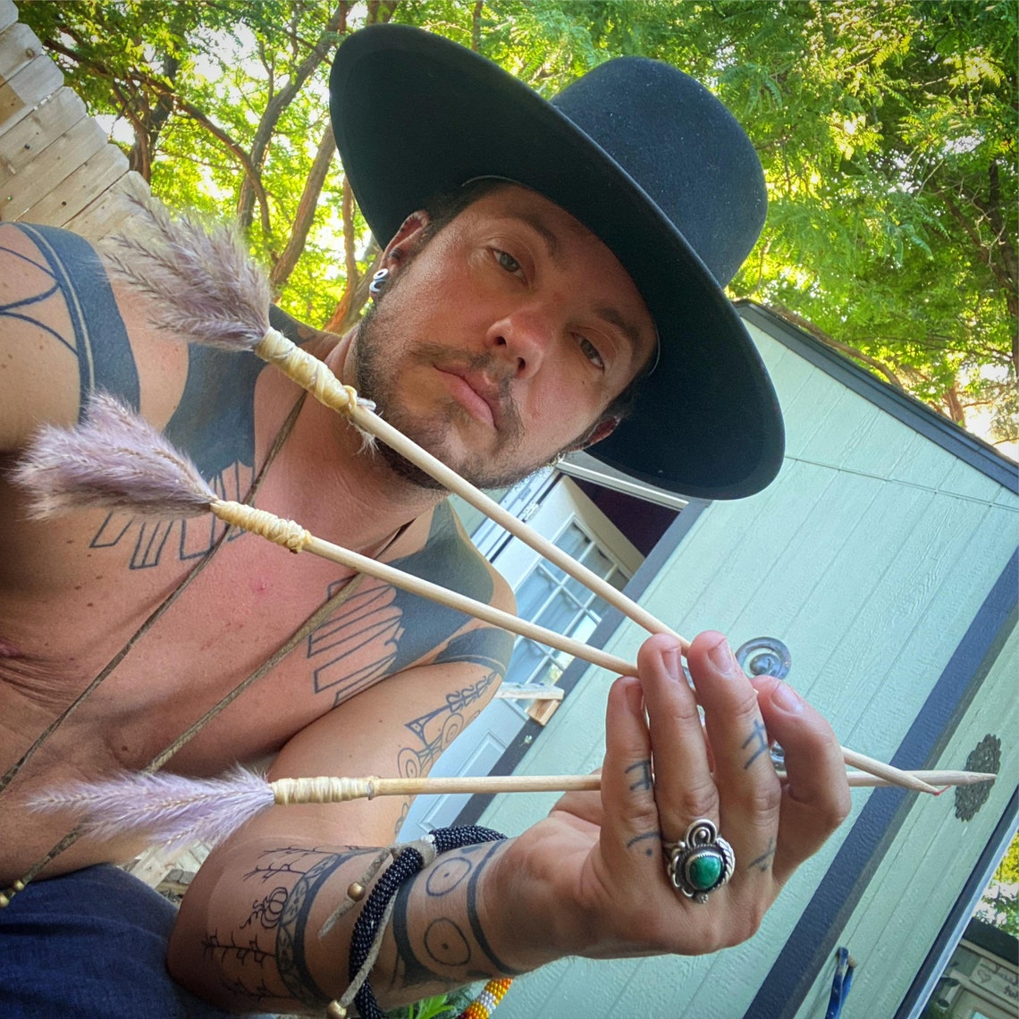 3 Blowgun Darts Native American Made Cherokee Primitive Hunting - Etsy