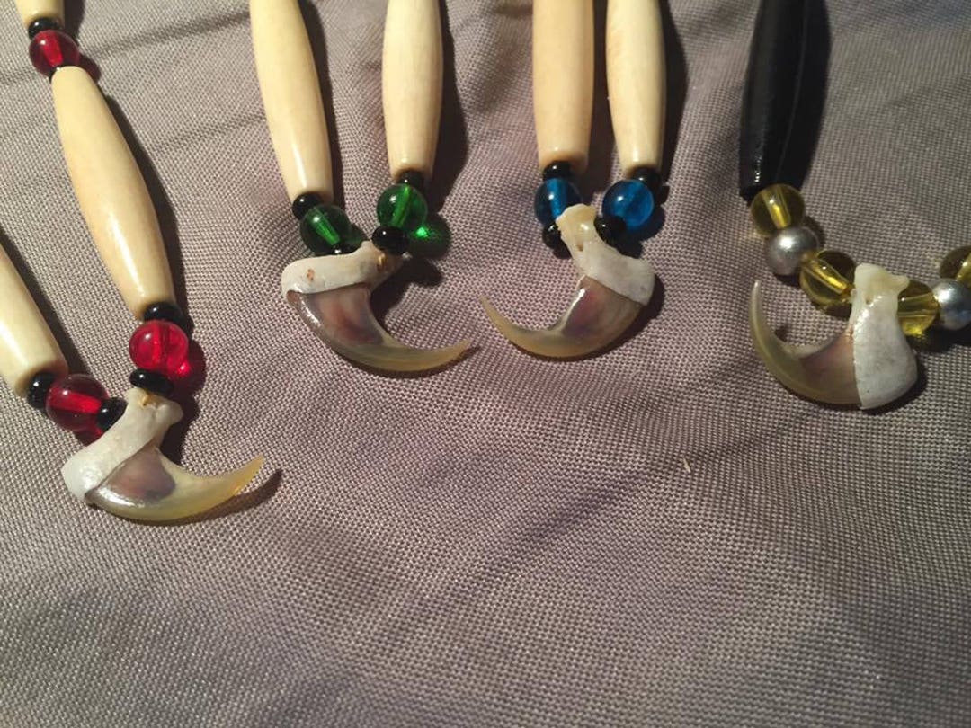 Bobcat Claw Necklace Native American Made - Etsy
