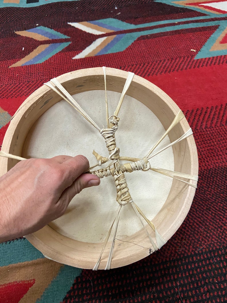 Cherokee Water Spider Drum Native American Drum Native Made - Etsy