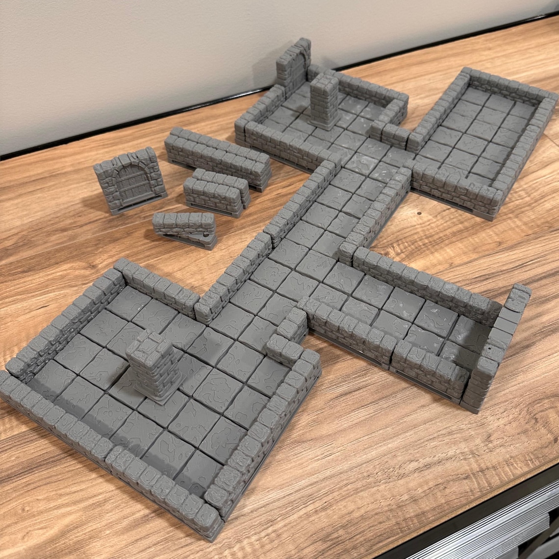 Dnd Terrain Tile Kit | Dnd, Pathfinder, Ttrpgs | Small Dungeon Kit - Etsy