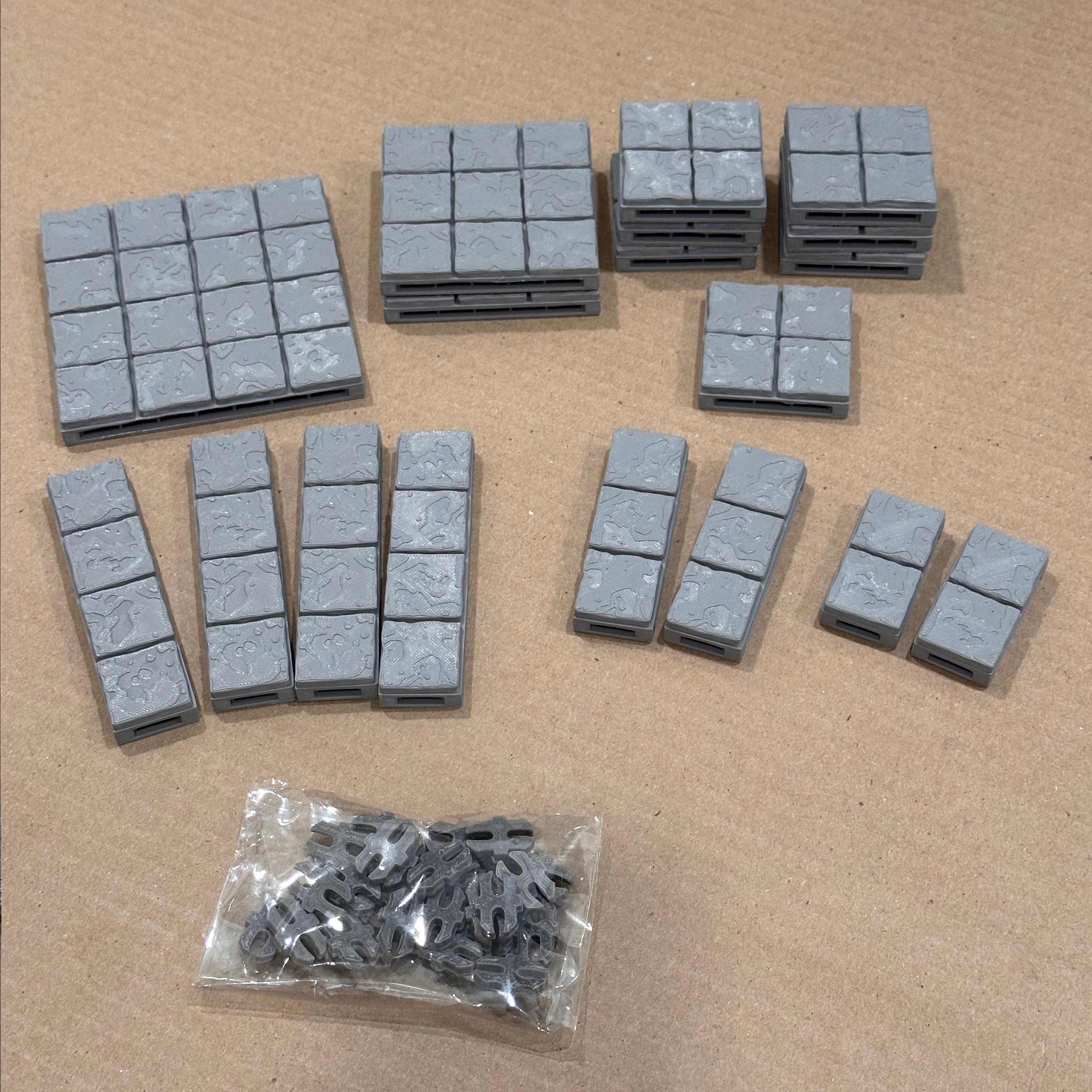 Dnd Terrain Tile Kit | Dnd, Pathfinder, Ttrpgs | Small Dungeon Kit - Etsy
