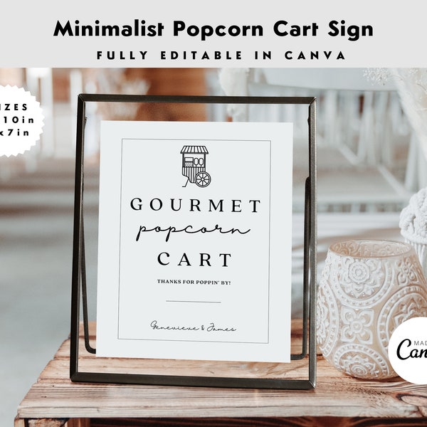 Popcorn Cart - Etsy