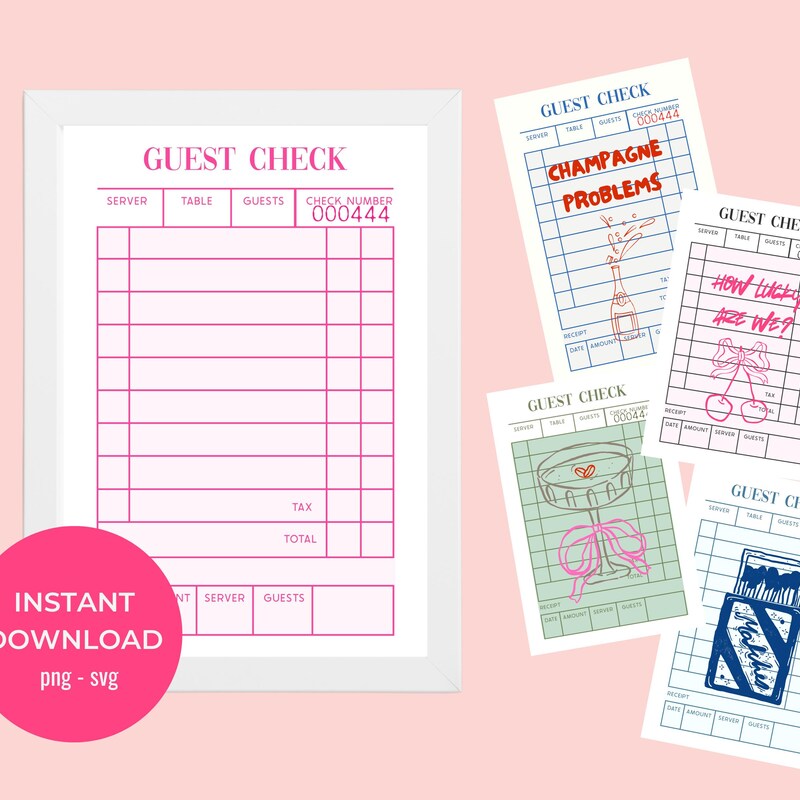 Blank Check Svg - Etsy