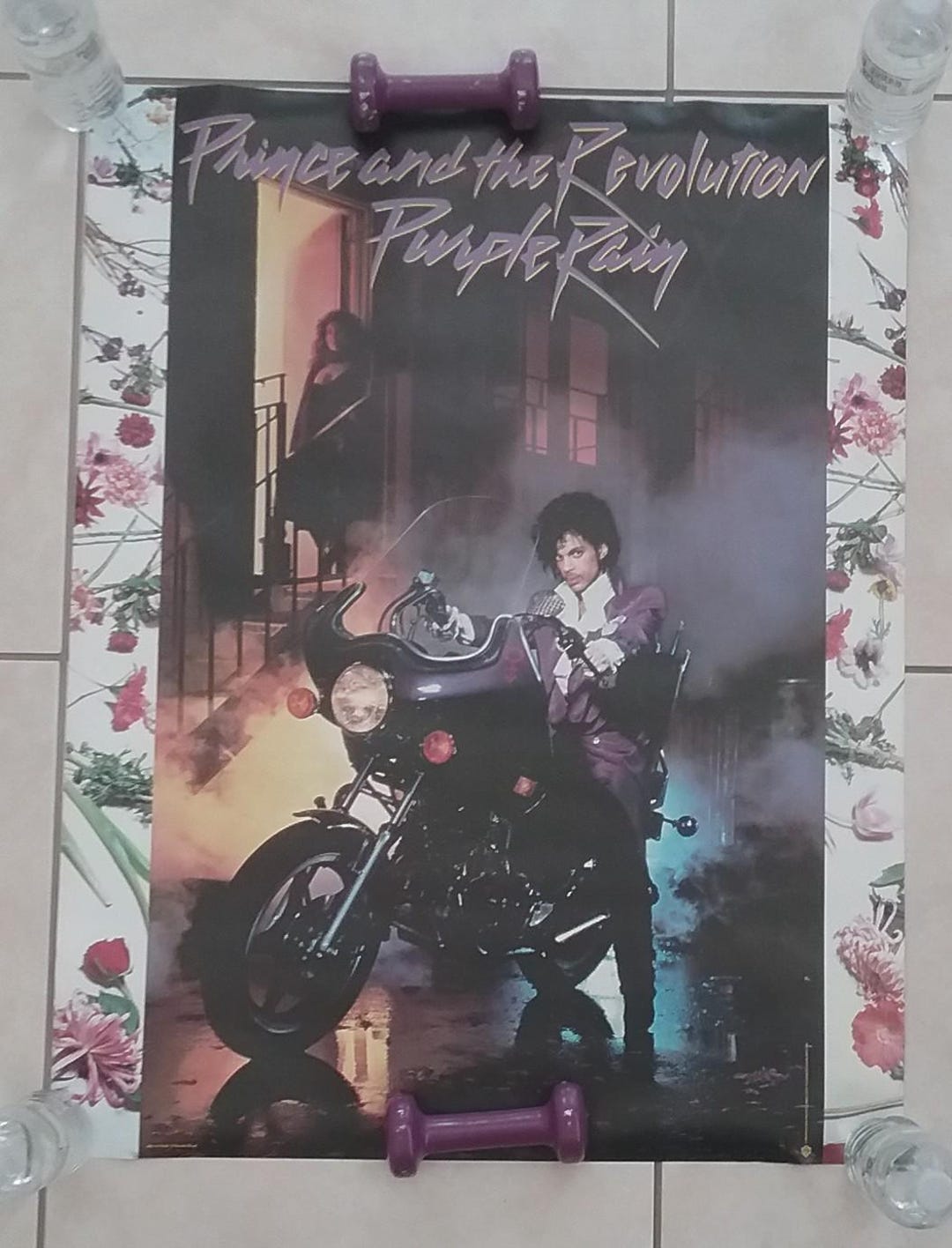 Prince Purple Rain Original Promotional Poster - Etsy