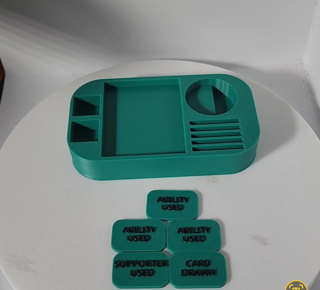 Handcrafted Bulbasaur Mini Tin Insert | Pokémon TCG, Game Markers - Etsy