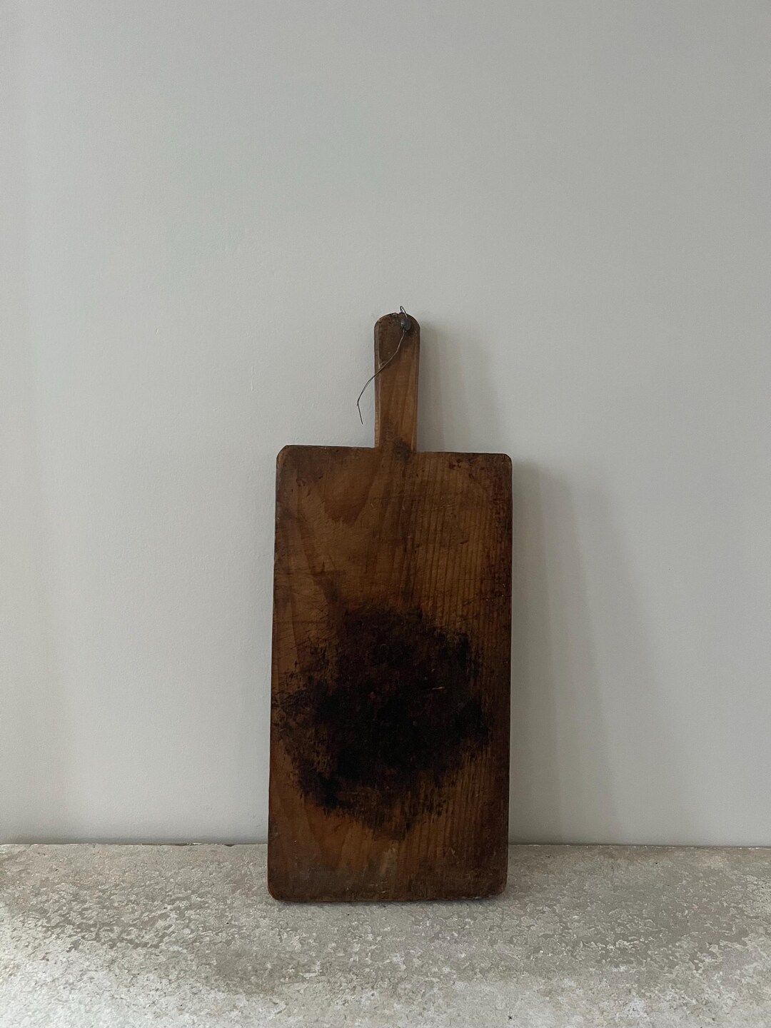 Vintage Turkish Breadboard | Antique Wooden Cutting Board | Rustic ...