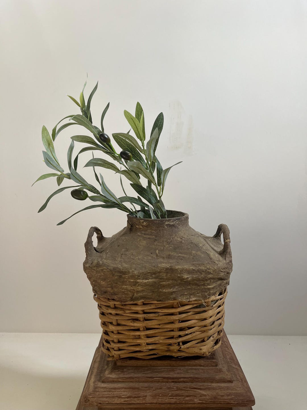 Vintage Rice Wine Basket/vessel - Etsy