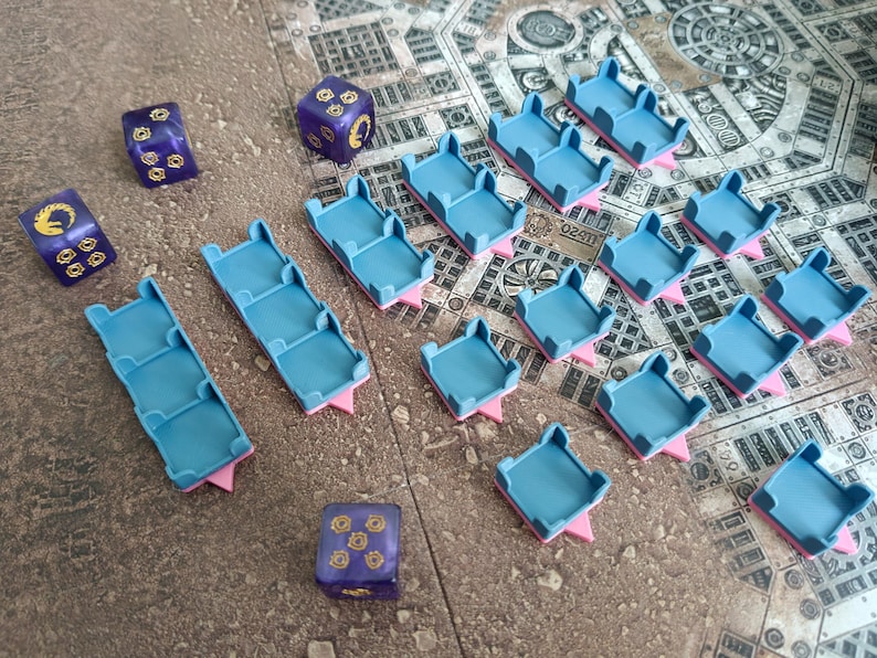 Warhammer 40K Wound Counters, 3D Printed PLA, Set of 15 - Etsy