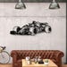 Formula 1 Car Metal Sign, F1 Car Silhouette, Minimalist Formula 1 Car ...