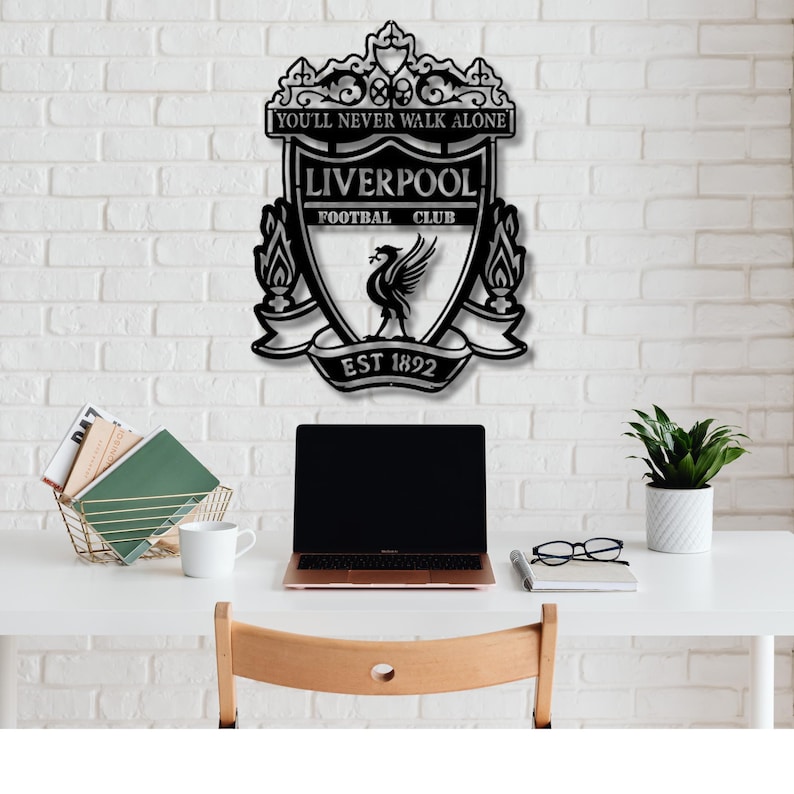 Liverpool Metal Wall Art, Liverpool Fans Birthday Gift,liverpool Metal ...