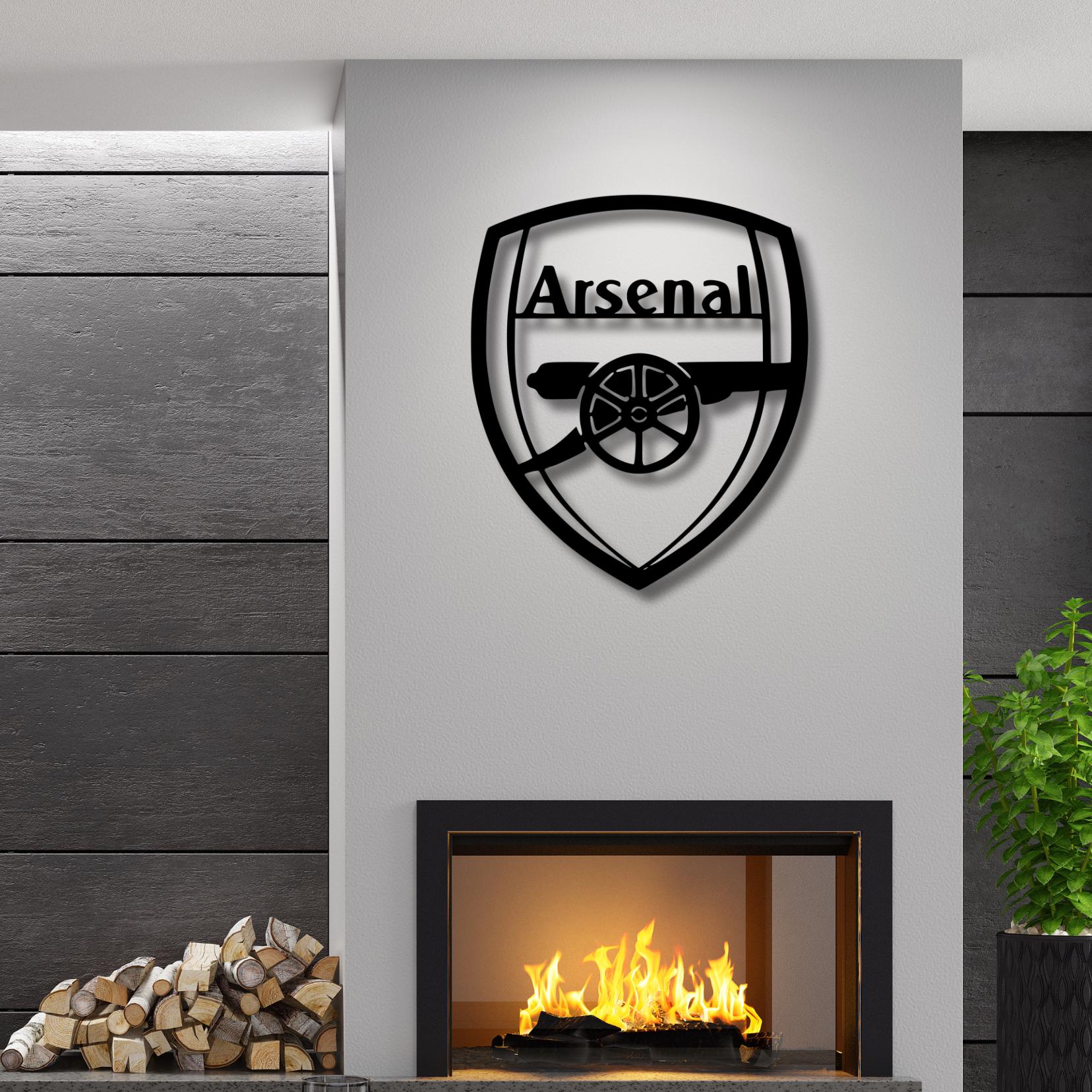 Arsenal Metal Wall Art, Arsenal Fans Birthday Gift,arsenal Best Fan ...