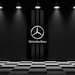 Mercedes Automotive Branded Banner, Garage, Man Cave, Auto Gift - Etsy