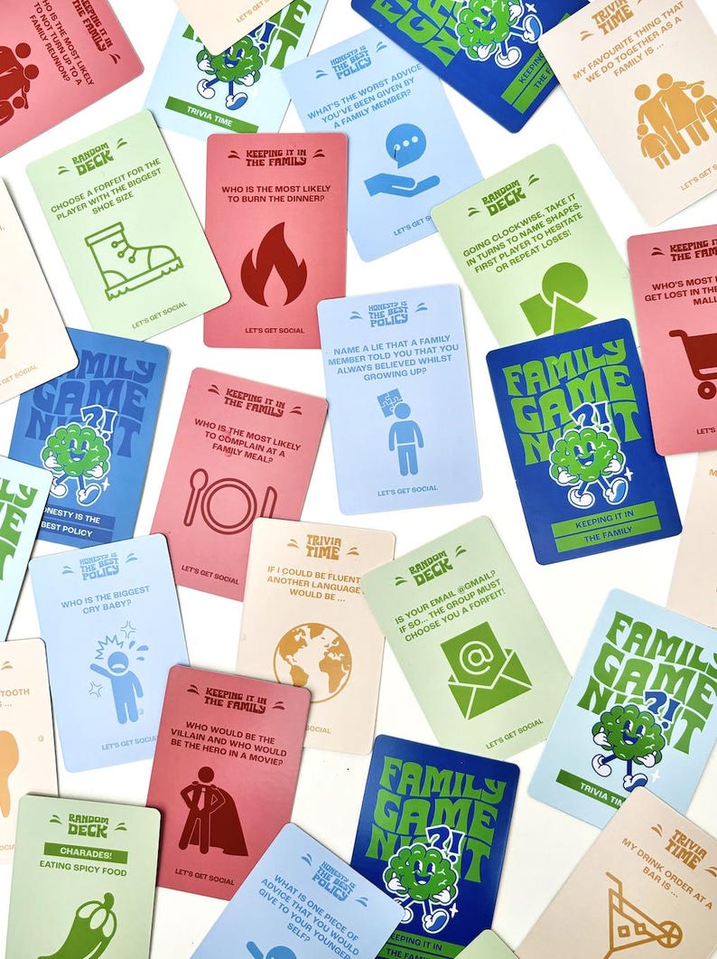 Family Game Night Card Game | 100 Hilarious Cards for Your Next Family ...