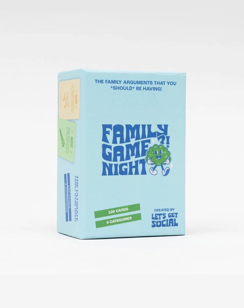 Family Game Night Card Game | 100 Hilarious Cards for Your Next Family ...