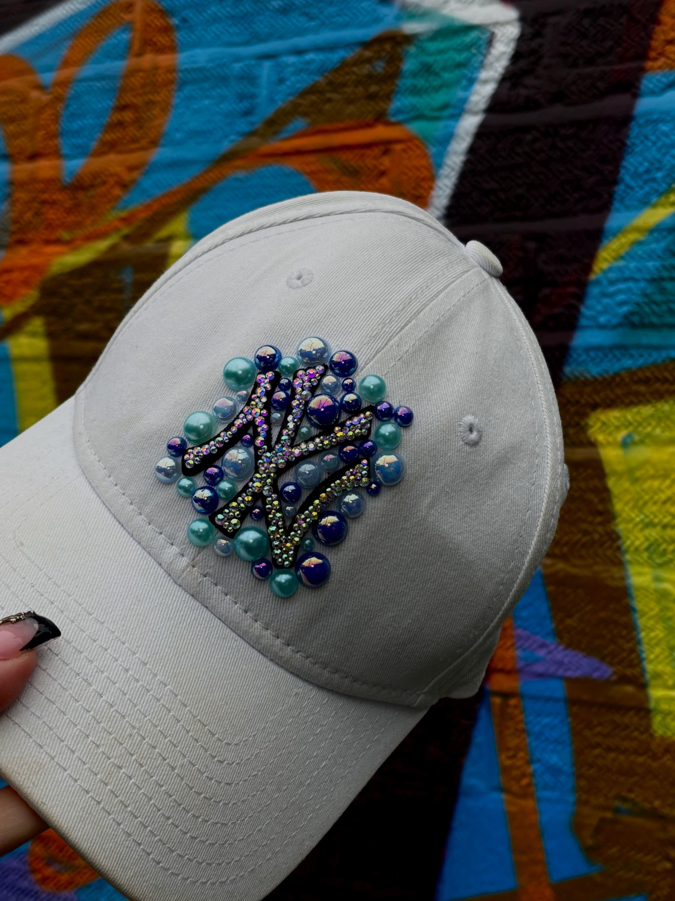 Custom New Era Pearls Cap - Etsy