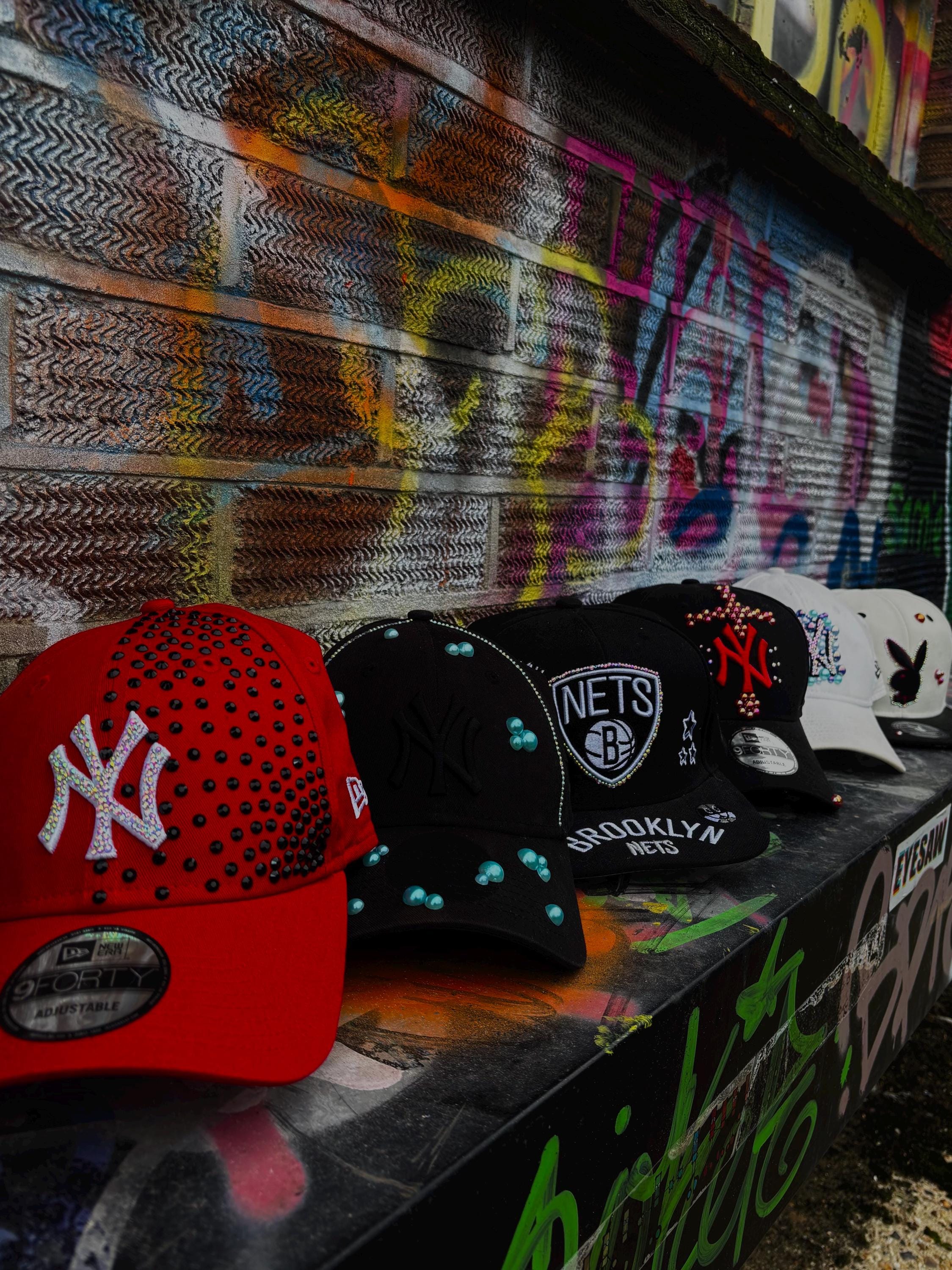 Custom New Era Pearls Cap - Etsy
