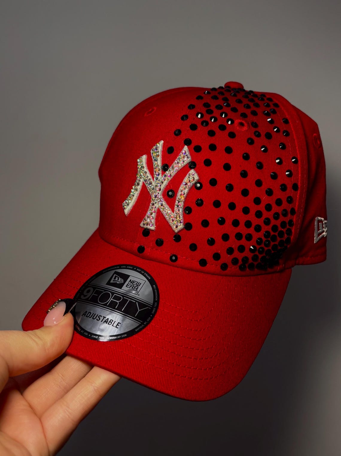 Custom New Era Stud Cap - Etsy