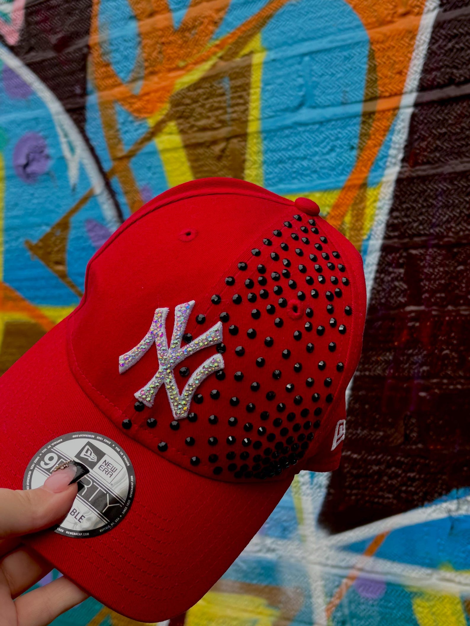 Custom New Era Stud Cap - Etsy