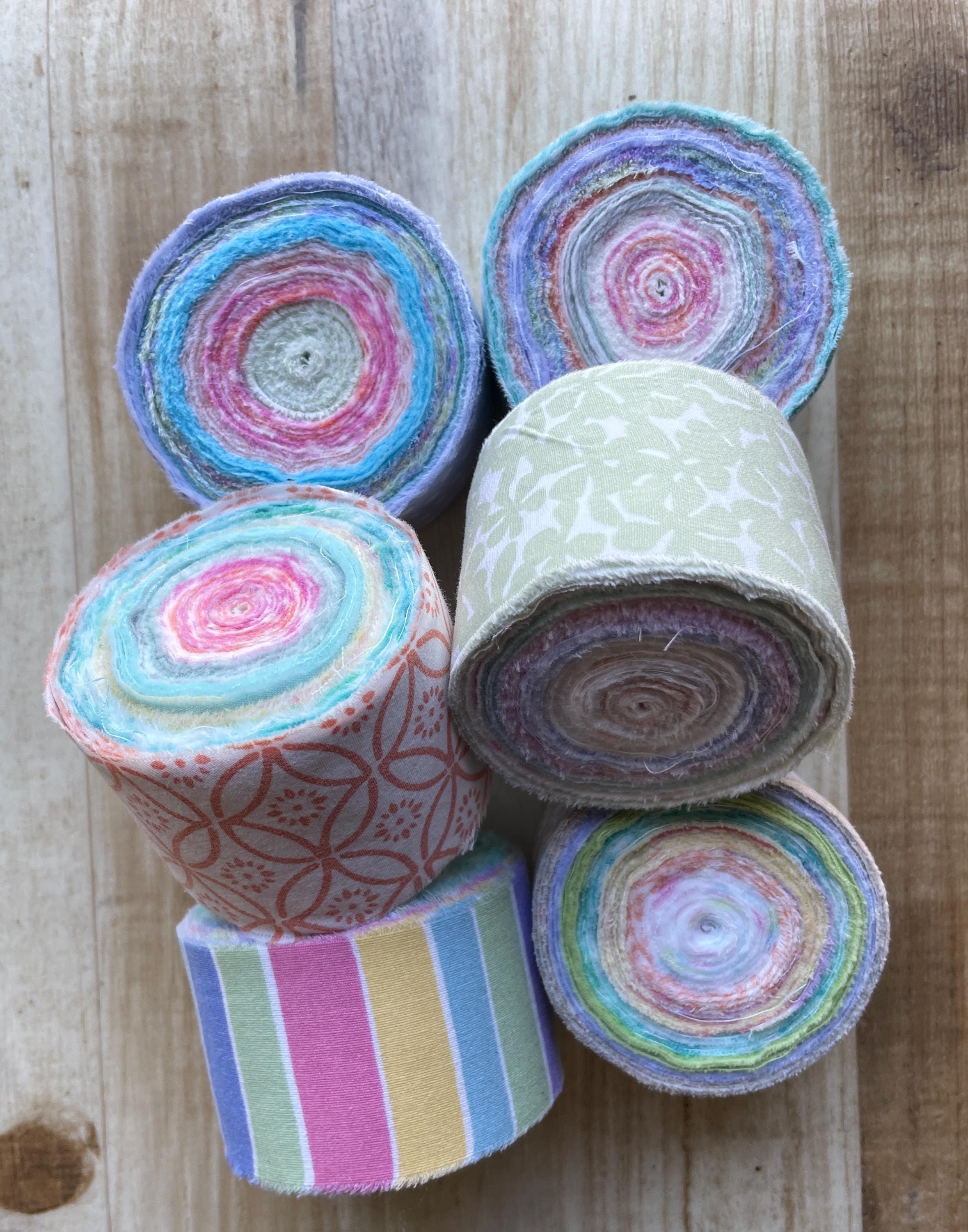 Rag Rug Fabric Strips 2" Wide Yarn Toothbrush Rug, Banner Locker ...