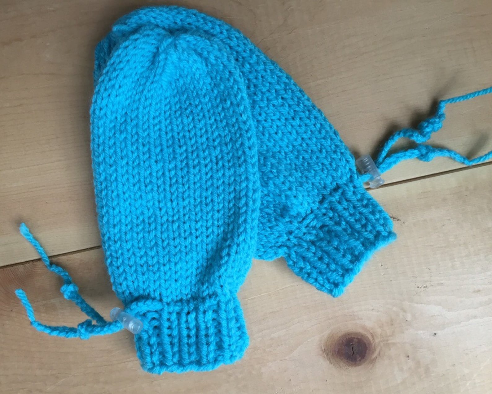 Special Needs Adaptive Thumbless Knitted Mittens for Adult - Etsy