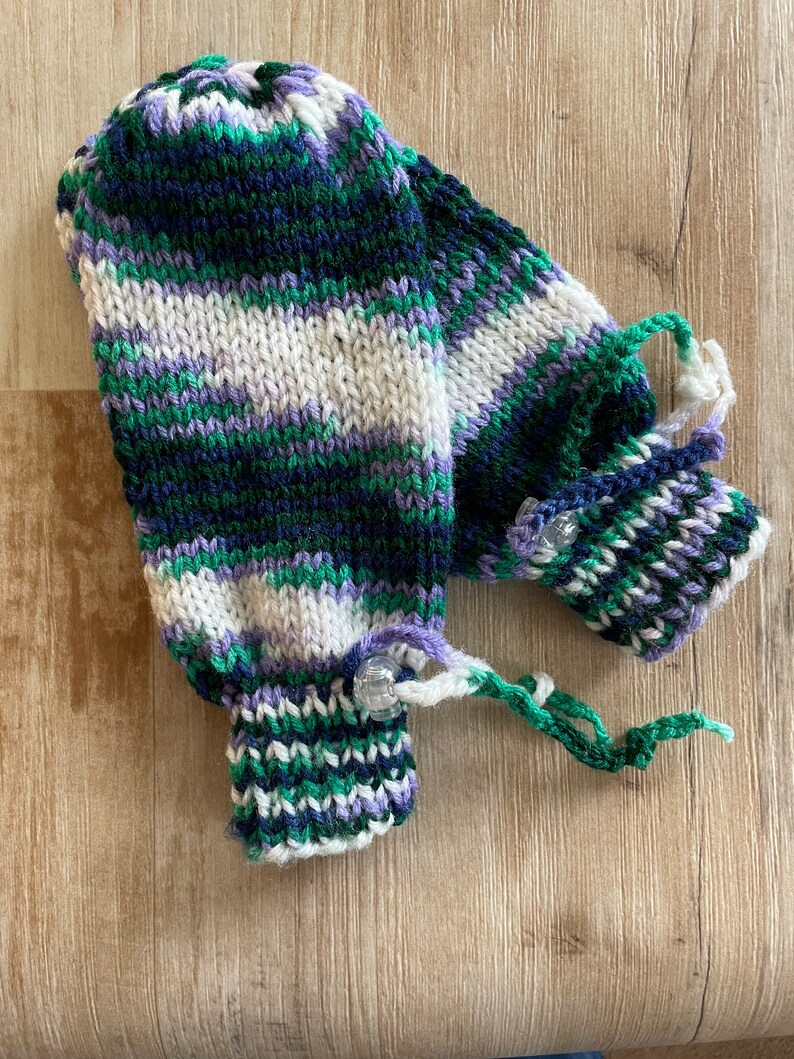 Adaptive Thumbless Mittens for Special Needs Disabled Teen - Purple ...