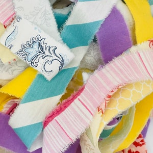 Rag Rug Fabric Strips, 60 Yd Toothbrush Rug Yarn, Banner Strips Amish ...