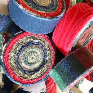 Rag Rug Fabric Strips Toothbrush Rug Yarn Banner Strips Amish Knot ...