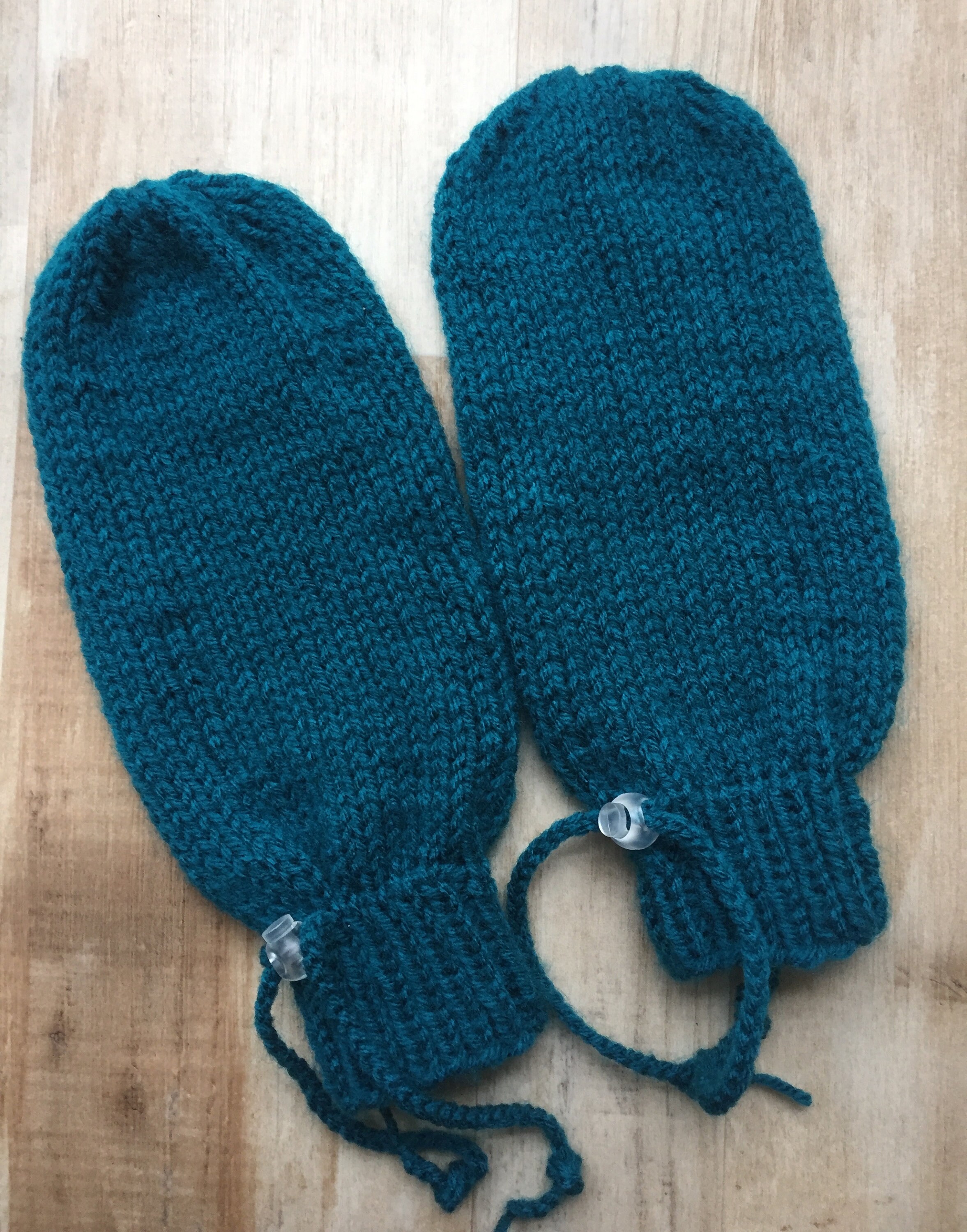 Adaptive Thumbless Mittens for Special Needs Youth or Teen Teal - Etsy