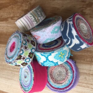 Rag Rug Fabric Strips 15 Yds Toothbrush Rug Yarn Banner Strips Amish ...