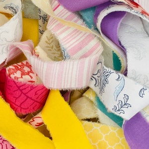 Rag Rug Fabric Strips, 60 Yd Toothbrush Rug Yarn, Banner Strips Amish ...