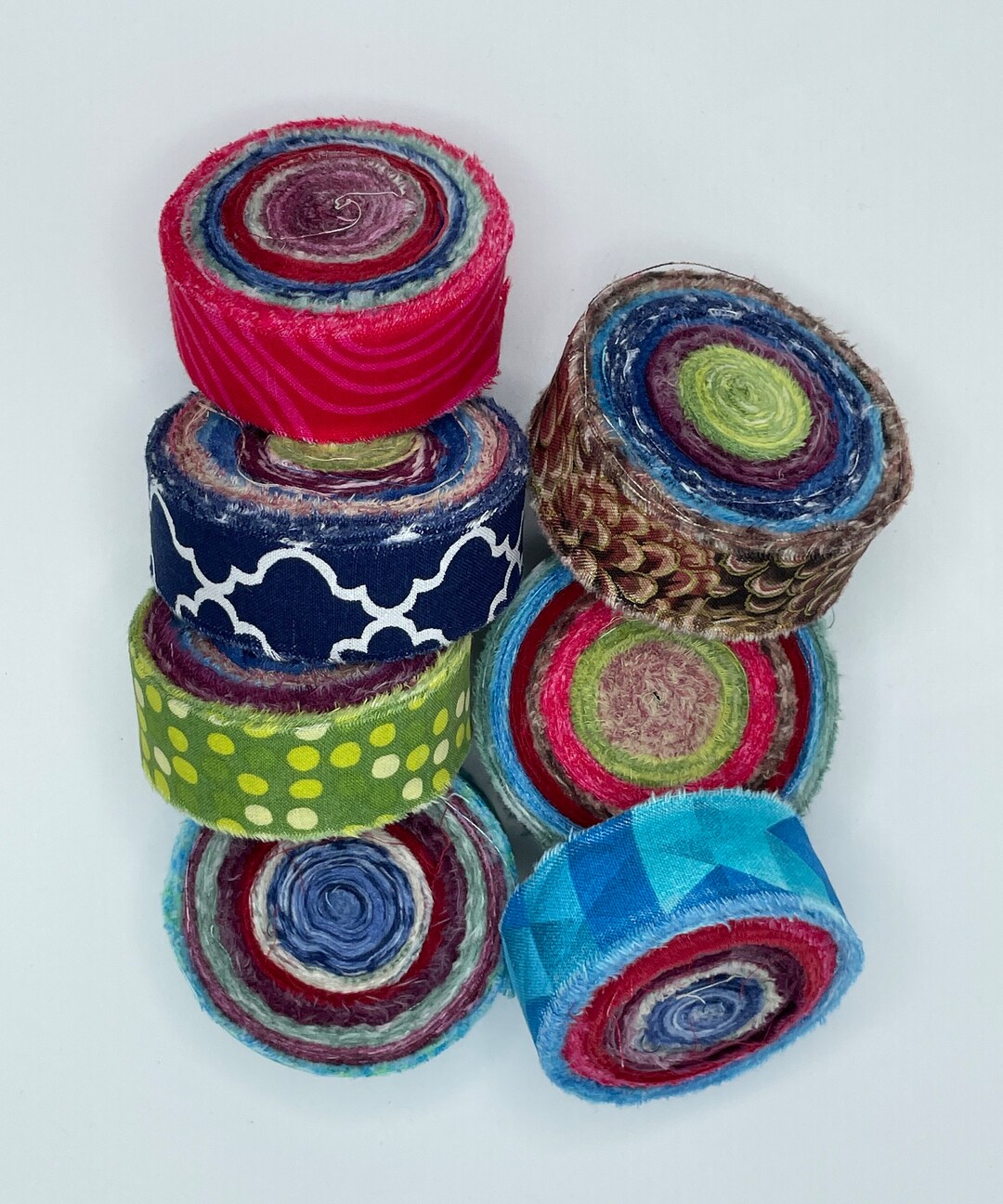 Rag Rug Fabric Strips, 15 Yd Bold and Dark Colors, Prints and Solid - Etsy