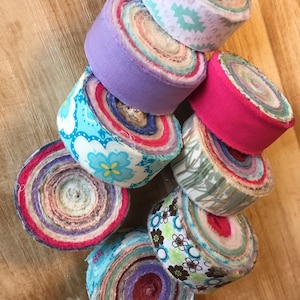 Rag Rug Fabric Strips 15 Yds Toothbrush Rug Yarn Banner Strips Amish ...