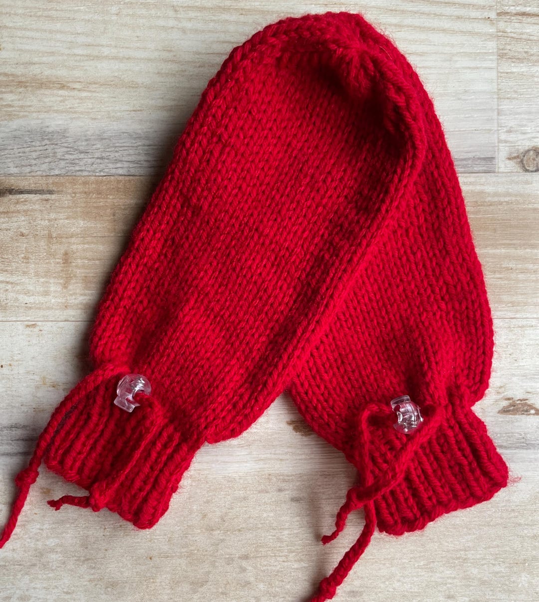 Thumbless Adaptive Mittens for Special Needs Teen Red - Etsy