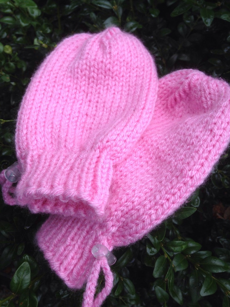 Adaptive Thumbless Knitted Mittens for Child Special Needs Mittens ...