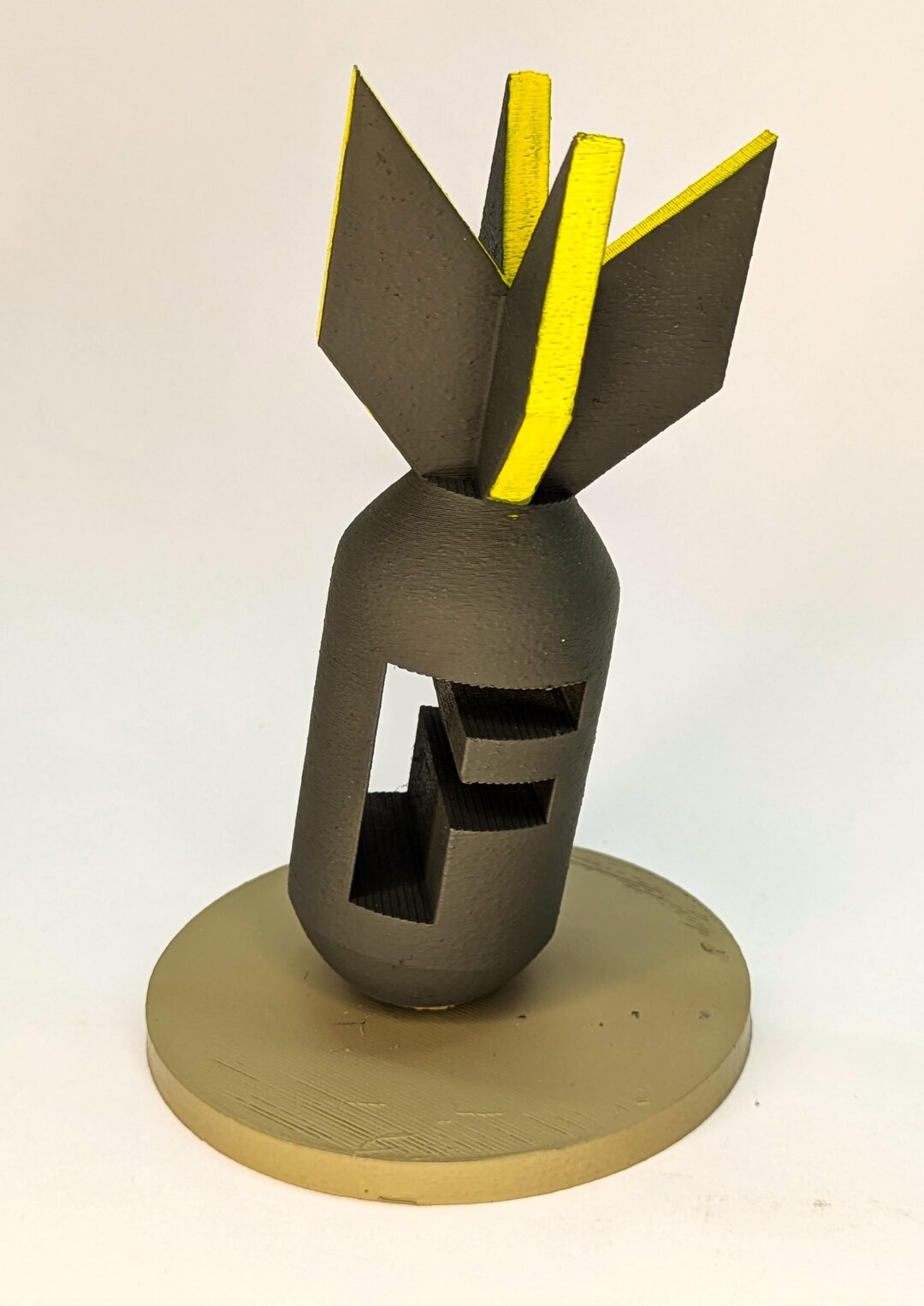 F-bomb Desk Toy | 3d Printed | Single Color or Painted - Etsy
