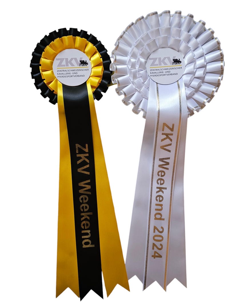 Rosette Ribbon Flot - for Competition and Individual. Birthday Ribbon ...
