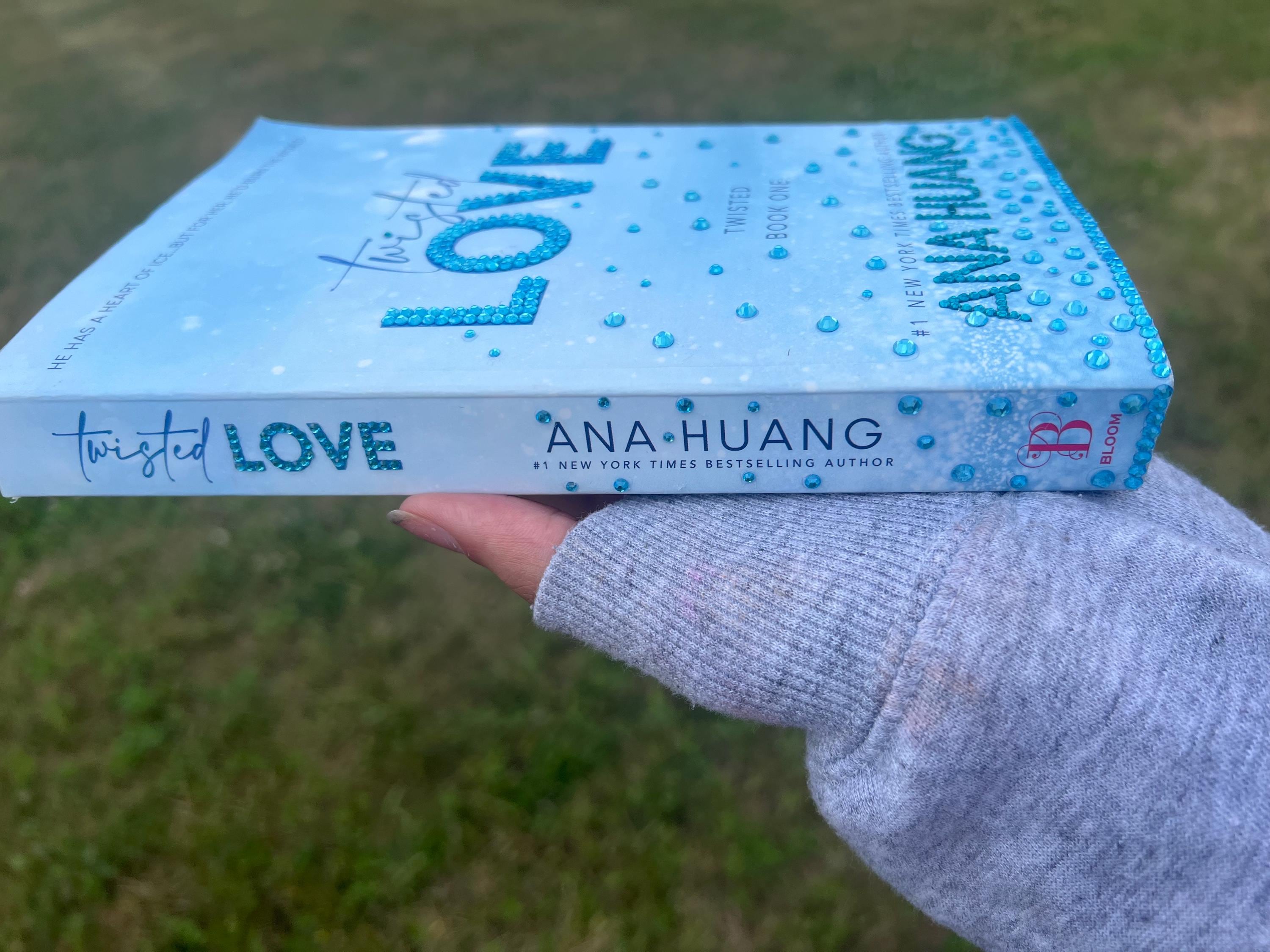 Twisted Love Bedazzled Book | Ana Huang Custom Bling Book | Sparkly ...
