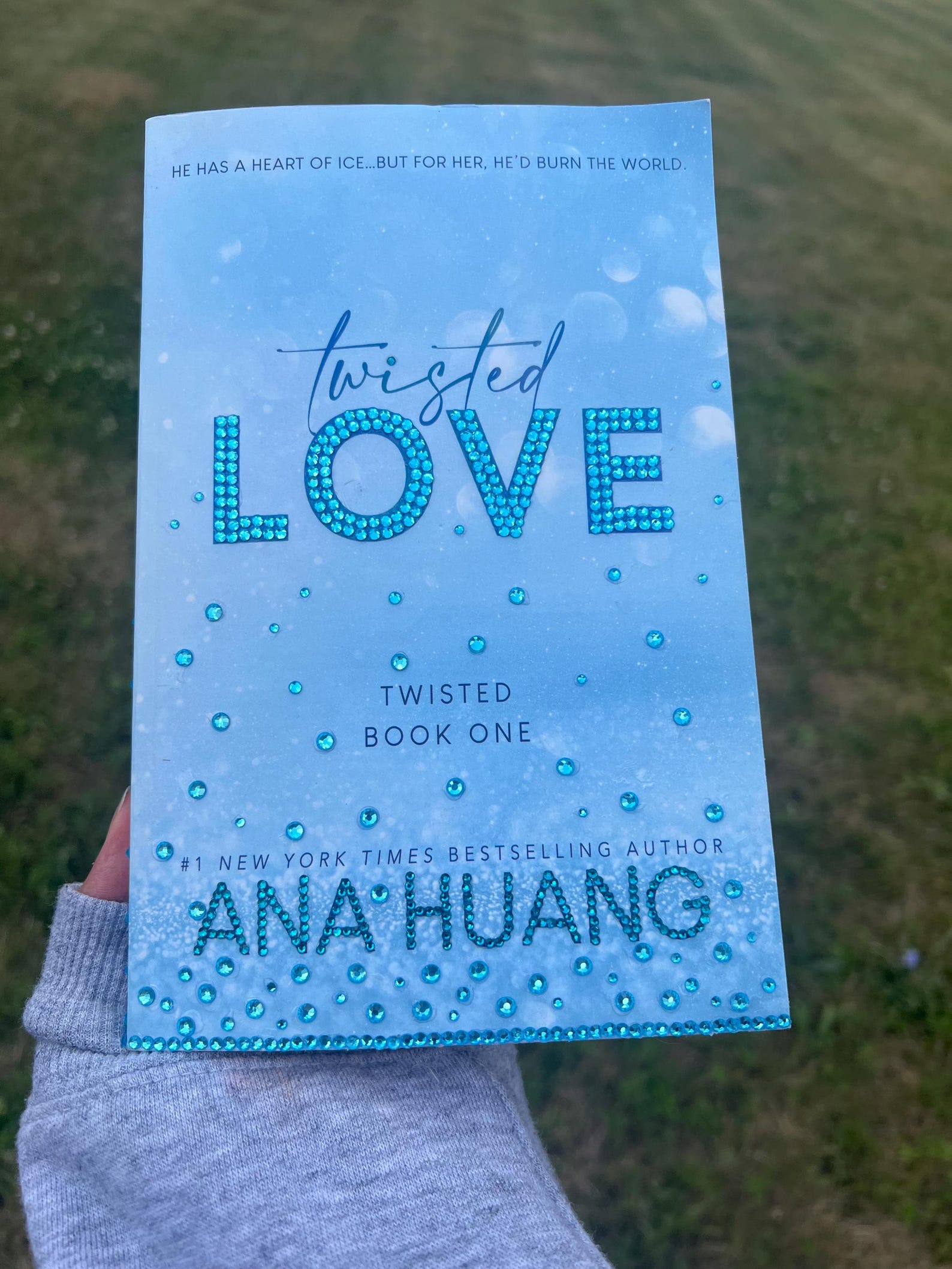 Twisted Love Bedazzled Book | Ana Huang Custom Bling Book | Sparkly ...