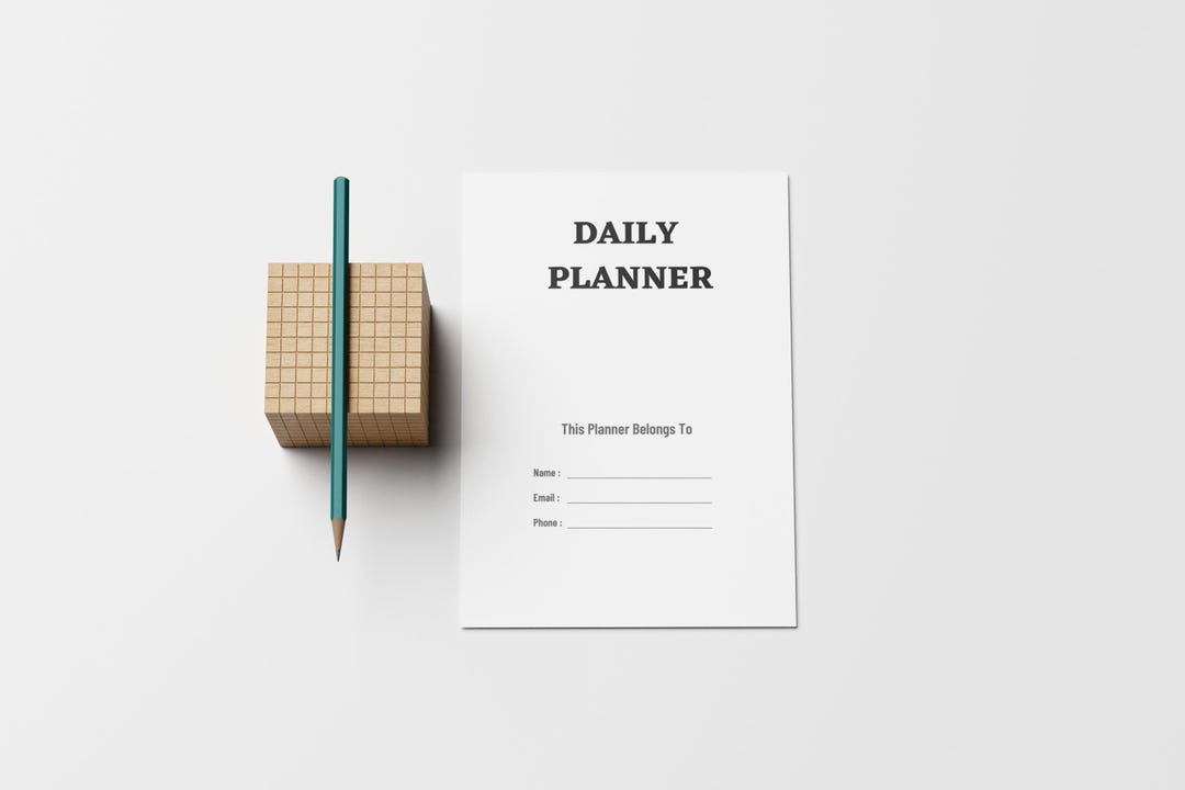 Printable PDF Daily Planner – 7-day Printable Planner | Digital ...