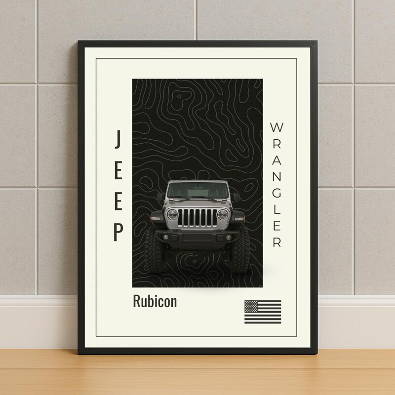 Jeep Poster - Etsy