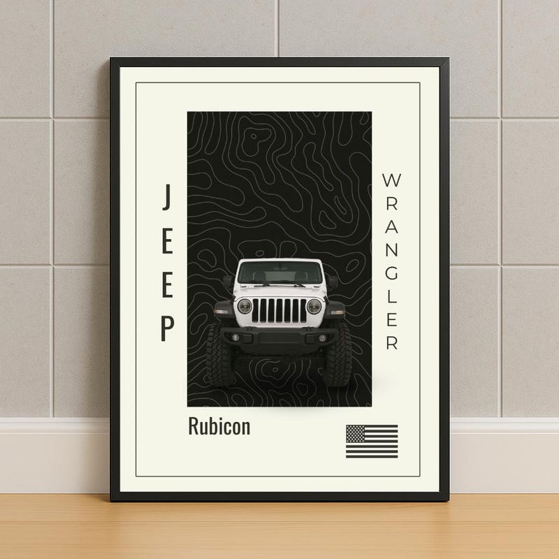Jeep Poster - Etsy