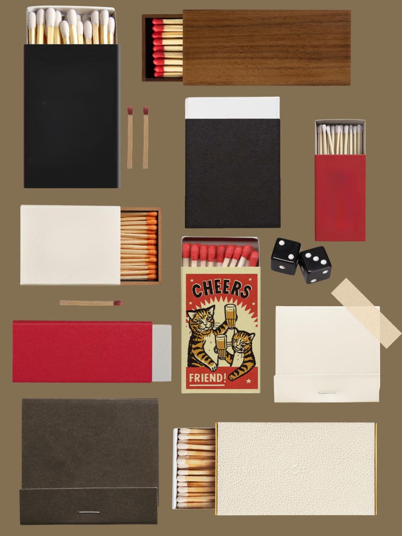 Matchbox Print - Etsy
