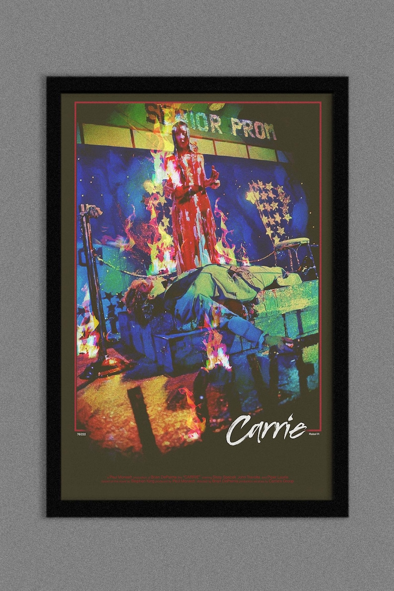 Carrie Movie Poster Print - Etsy